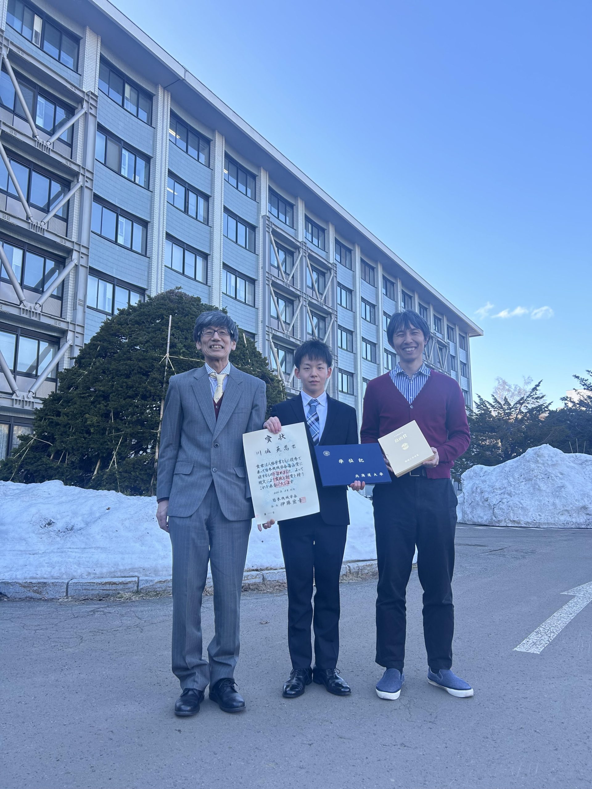 【表彰】畠山賞 受賞 | 計算流体工学研究室 【表彰】畠山賞 受賞 | 計算流体工学研究室